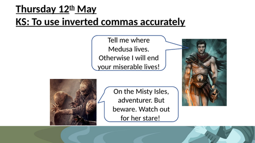 Ancient Greek Myths unit - week 2 - Y4 & Y5 | Teaching Resources