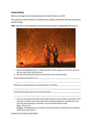 Creative Writing Worksheets | Teaching Resources