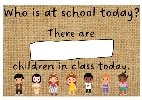 Who is at school today? | Teaching Resources