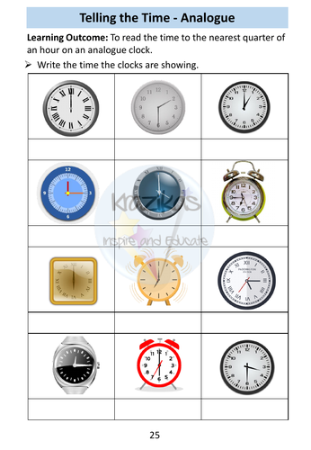 Functional Skills Maths - Entry Level 2 - Time Workbook | Teaching ...