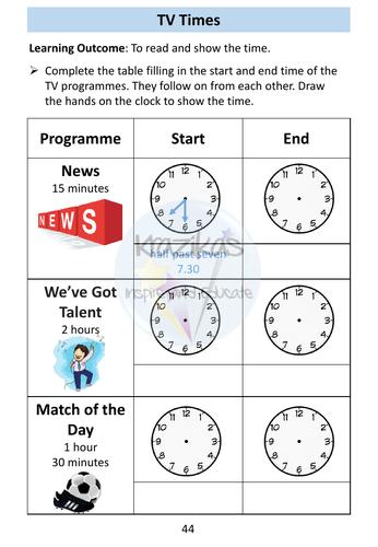 Functional Skills Maths - Entry Level 2 - Time Workbook | Teaching ...