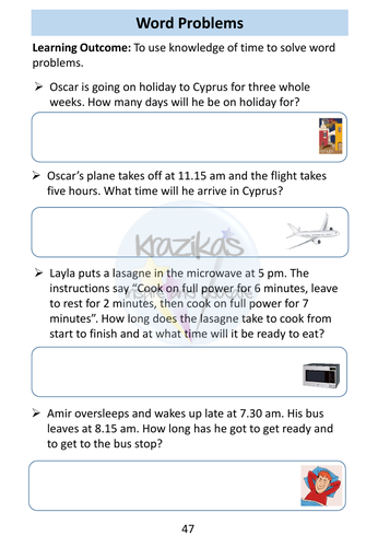 Functional Skills Maths - Entry Level 2 - Time Workbook | Teaching ...