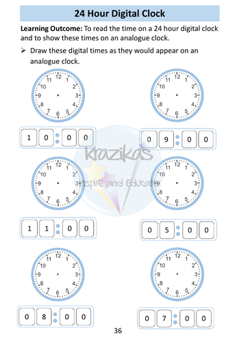Functional Skills Maths - Entry Level 2 - Time Workbook | Teaching ...
