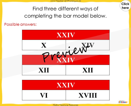 Roman Numerals to 100 - Year 4 | Teaching Resources