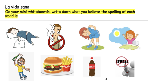 Theme 1 | GCSE Spanish | La vida sana | Teaching Resources