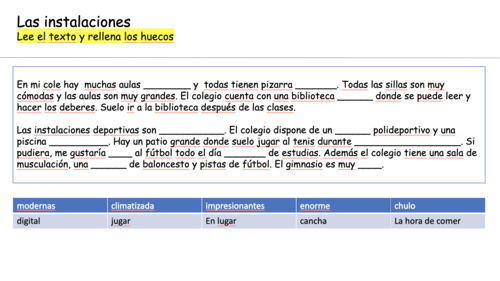 Theme 3 | GCSE Spanish | School Routine | Teaching Resources