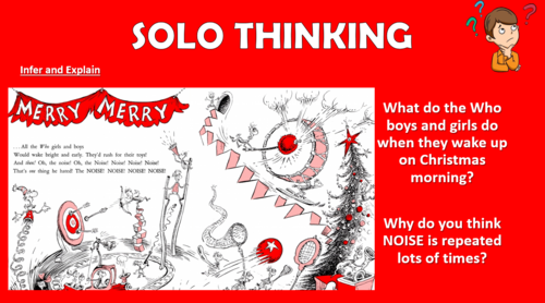 How The Grinch Stole Christmas - Two Whole Class Reading Sessions ...