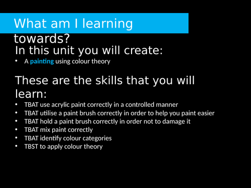 KS3 Art & Design: AFL checklist and vocabulary Term 3 | Teaching Resources