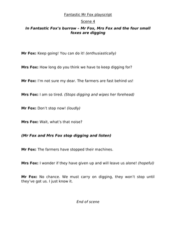 Fantastic Mr Fox whole class reading for Year 2 | Teaching Resources