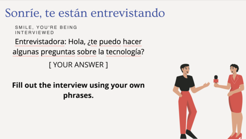 Spanish Grammar | El Presente | Teaching Resources