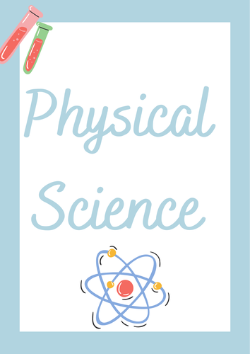 Physical Science Posters | Teaching Resources