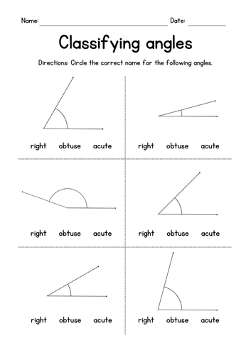 2D Shapes & Lines and Angles & Area and Perimeter - Geometry Worksheets ...