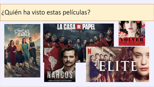 Theme 1 | GCSE Spanish | Las películas | Teaching Resources
