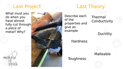 METALS - V CERT NCFE ENGINEERING THEORY LESSON 4 | Teaching Resources