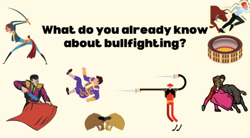 Spanish Club | Bullfighting | Teaching Resources