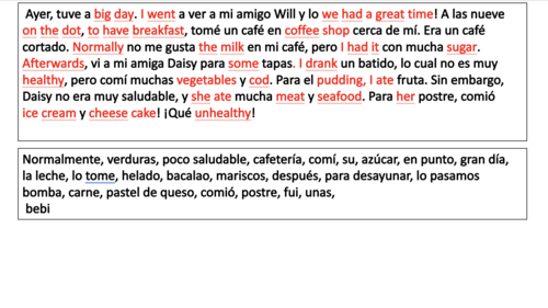 Theme 1 | GCSE Spanish | Restaurant Role-Play | Teaching Resources
