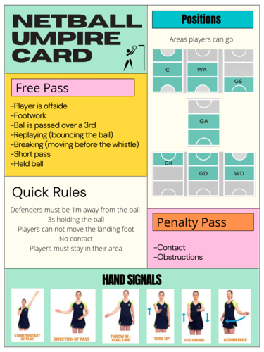 Referee/Umprire cards | Teaching Resources