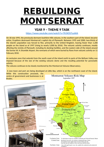 GEOG KS3 - THEME 7b - VOLCANOES - CAUSES AND CONSEQUENCES | Teaching ...