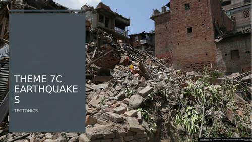 GEOG KS3 - THEME 7c - EARTHQUAKES - CAUSES AND CONSEQUENCES | Teaching ...