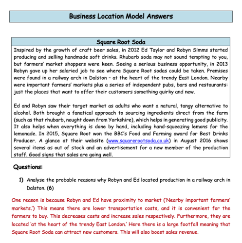 GCSE (9-1) Business Lesson Bundle | Teaching Resources