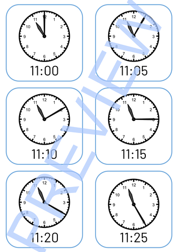 Editable and Printable Digital & Analogue Clocks | Google Slides | PDF ...