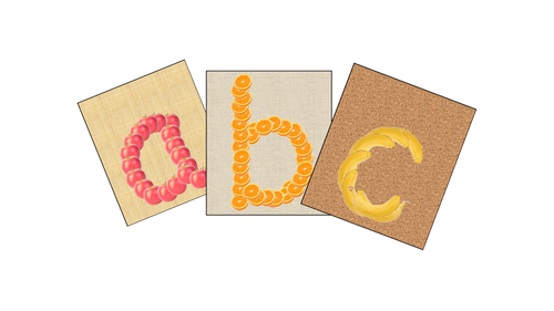 Fruit letters | Teaching Resources