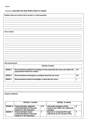 Eduqas History Germany 1919-1991 - Key Question 2: Rise of the Nazi ...