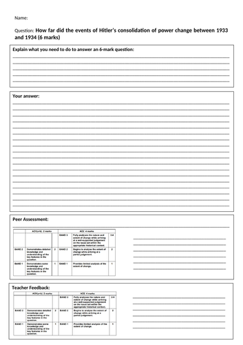 Eduqas History Germany 1919-1991 - Key Question 2: Rise of the Nazi ...