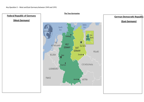 Eduqas History Germany 1919-1991 - Key Question 5: West & East Germany ...
