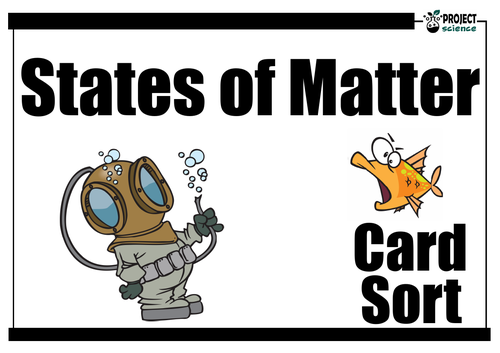 States of Matter Card Sort [Cut and Paste Activity] | Teaching Resources