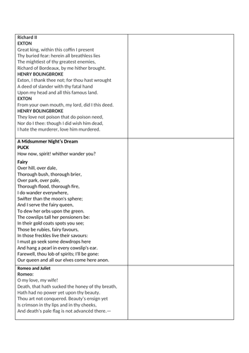 Introduction to Shakespeare ( and Shakespearean Context) Bundle ...