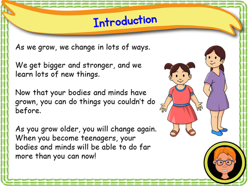 Growing and Changing - KS1 | Teaching Resources