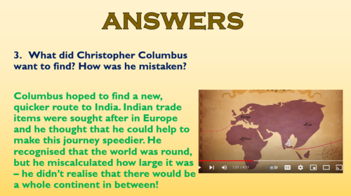 Significant Explorers - Christopher Columbus Lesson! | Teaching Resources