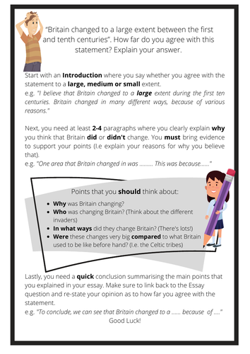 Year 7 History Assessment sheet | Teaching Resources