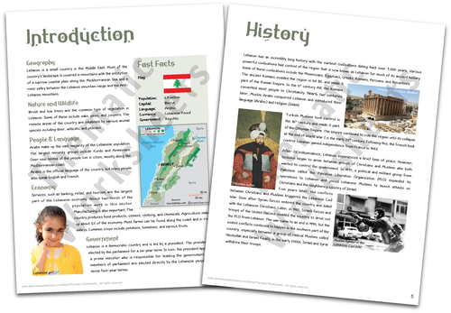 Lebanon (country study) | Teaching Resources
