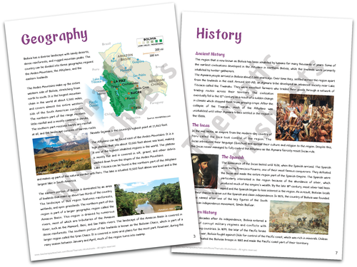 Bolivia (country study) | Teaching Resources