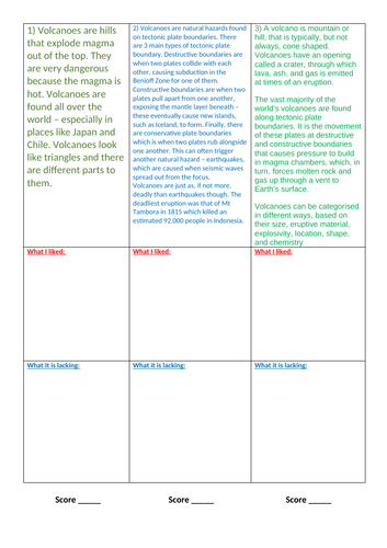 Volcanoes - an introduction | Teaching Resources