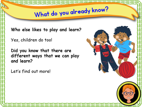 Types of Play - KS1 | Teaching Resources