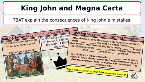 King John and Magna Carta | Teaching Resources