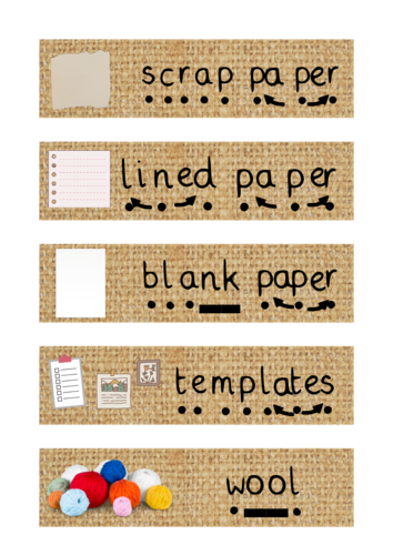 Provision Labels with Sound Buttons | Teaching Resources