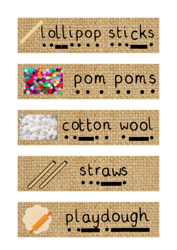 Provision Labels with Sound Buttons | Teaching Resources