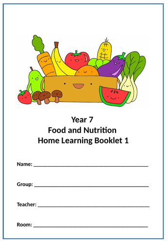 Year 7 Food and Nutrition (6week rotation) | Teaching Resources