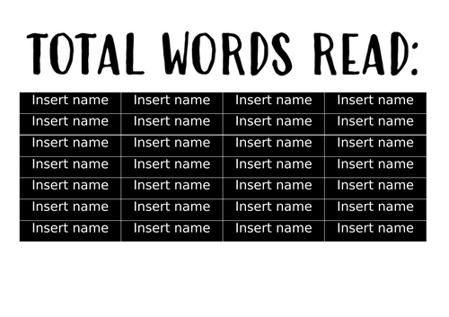 Accelerated Reader Leaderboard | Teaching Resources