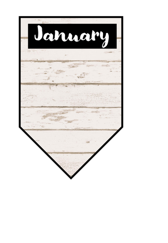 *EDITABLE* Classroom Display birthday months bunting | Teaching Resources