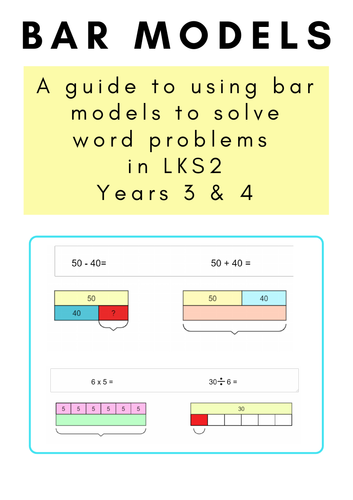 Bar Model Course Year 3 & 4 | Teaching Resources