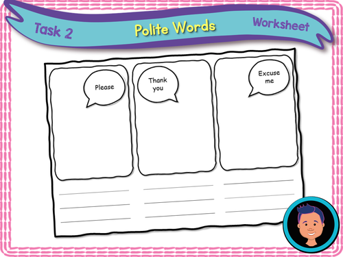 Polite Words - KS1 | Teaching Resources
