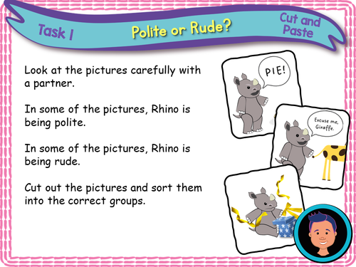 Polite Words - KS1 | Teaching Resources