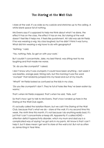 Y6 SATS style reading comprehension booklet | Teaching Resources