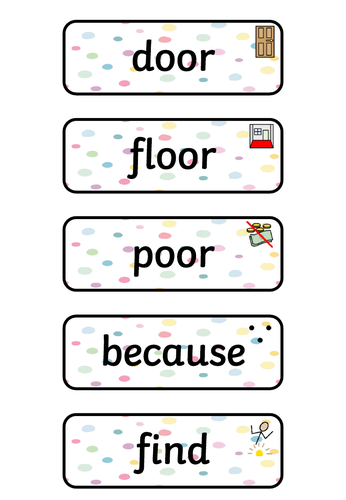 Year 1 and 2 CEW Polka flashcards with widgit and alphabet circles ...