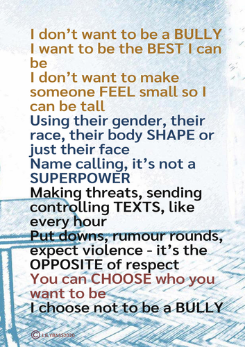 Stop Bullying Poem: Short Poems About Bullying – RDPI